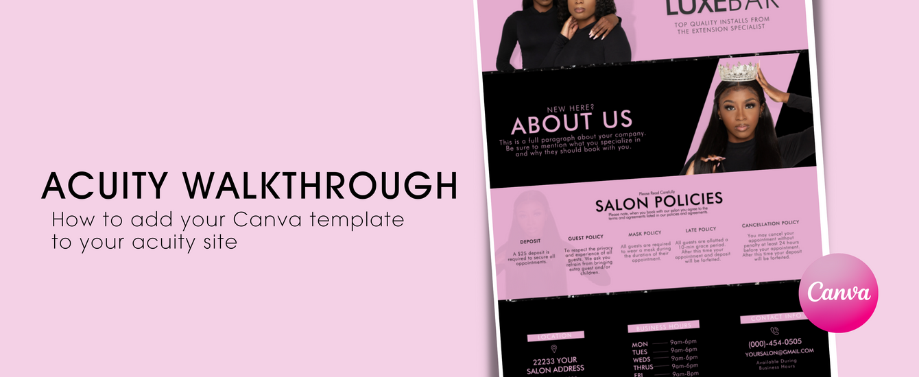 How to Add Your Acuity Canva Template To Your Acuity Scheduling Site – Rework'd Design Services