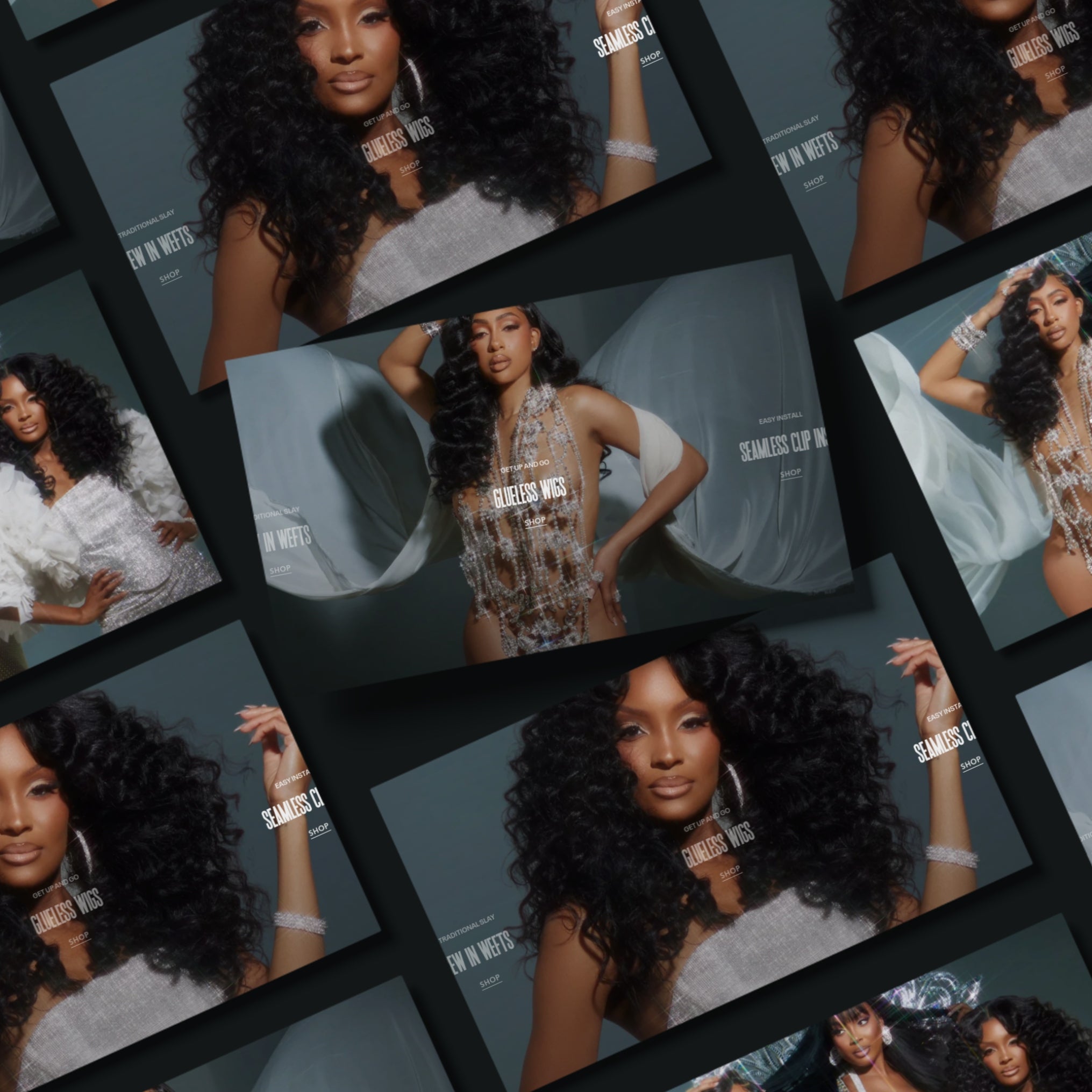 Glamour House of Hair Relaunch Campaign – Rework'd Design Services